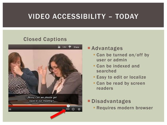 Tegrity Captioning: Strategies for Deploying Accessible Lecture Capture Video | PPT