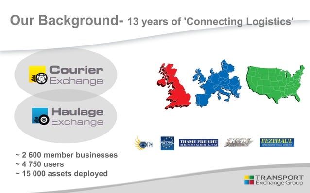 Transport Exchange Group Services Overview 2013 | PPT