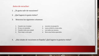 ¿Te gusta viajar? | PPTX