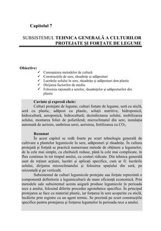 Tehnica generală a culturilor1cap7 | PDF
