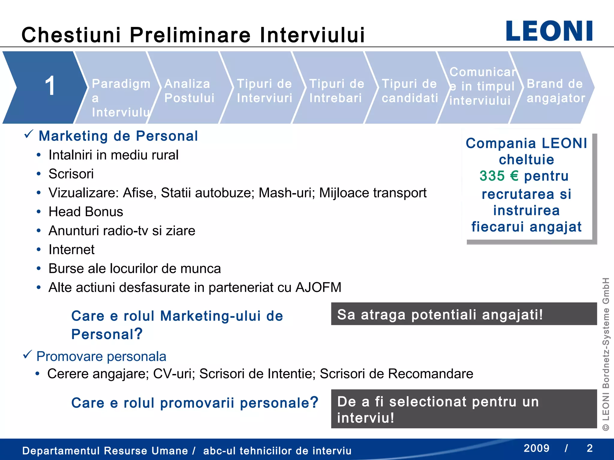 Tehnici De Interviu | PPS