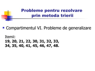 Tehnici de programare triere | PPT