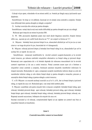 Tehnici de relaxare | PDF