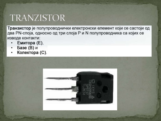 Tehnicko 8 razred 1 | PPT