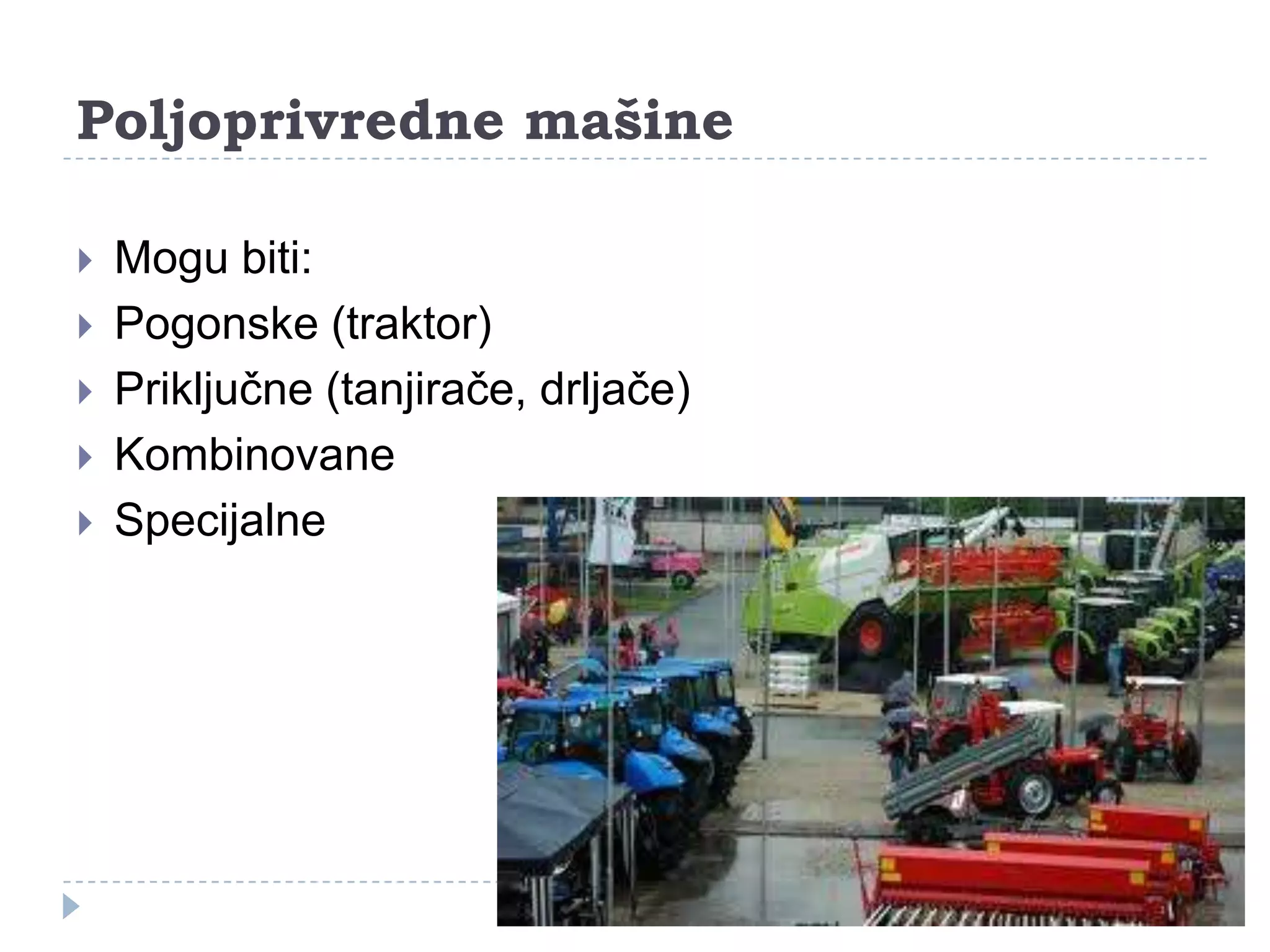 Tehnička sredstva u poljoprivredi | PPSX