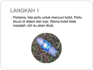 Tehnik membuat ikan dari botol plastik | PPTX
