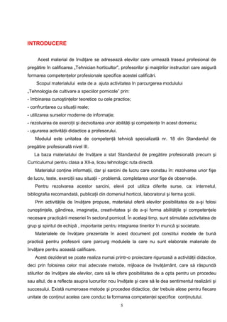 Tehnologia de cultivare a speciilor pomicole | DOCX