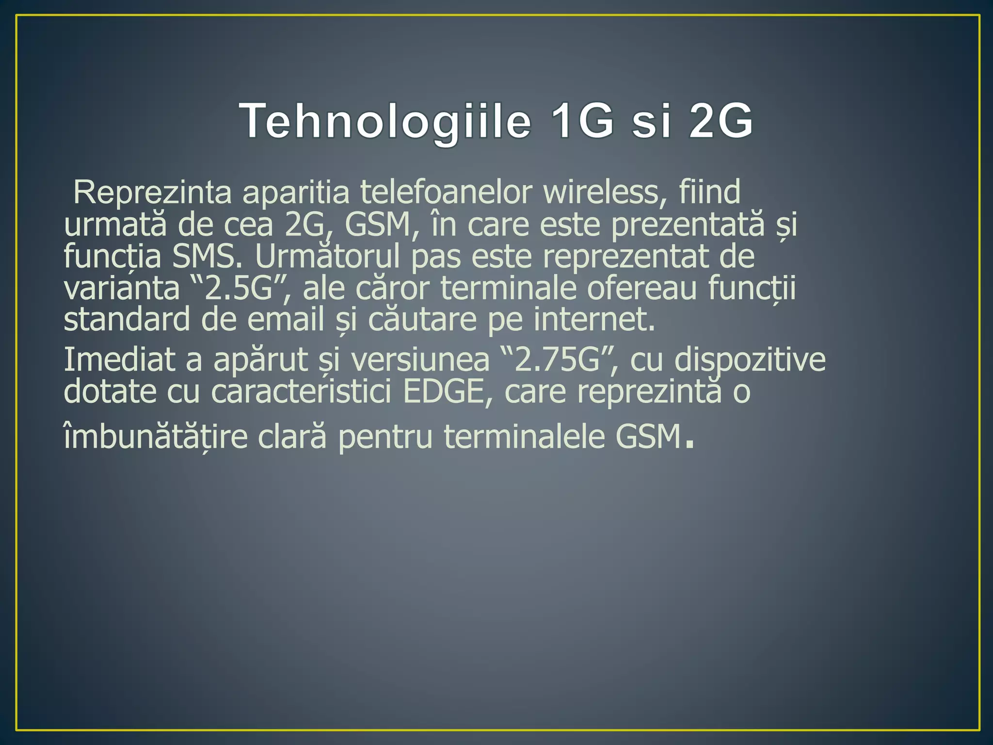 Tehnologii mobile raduta | PPT