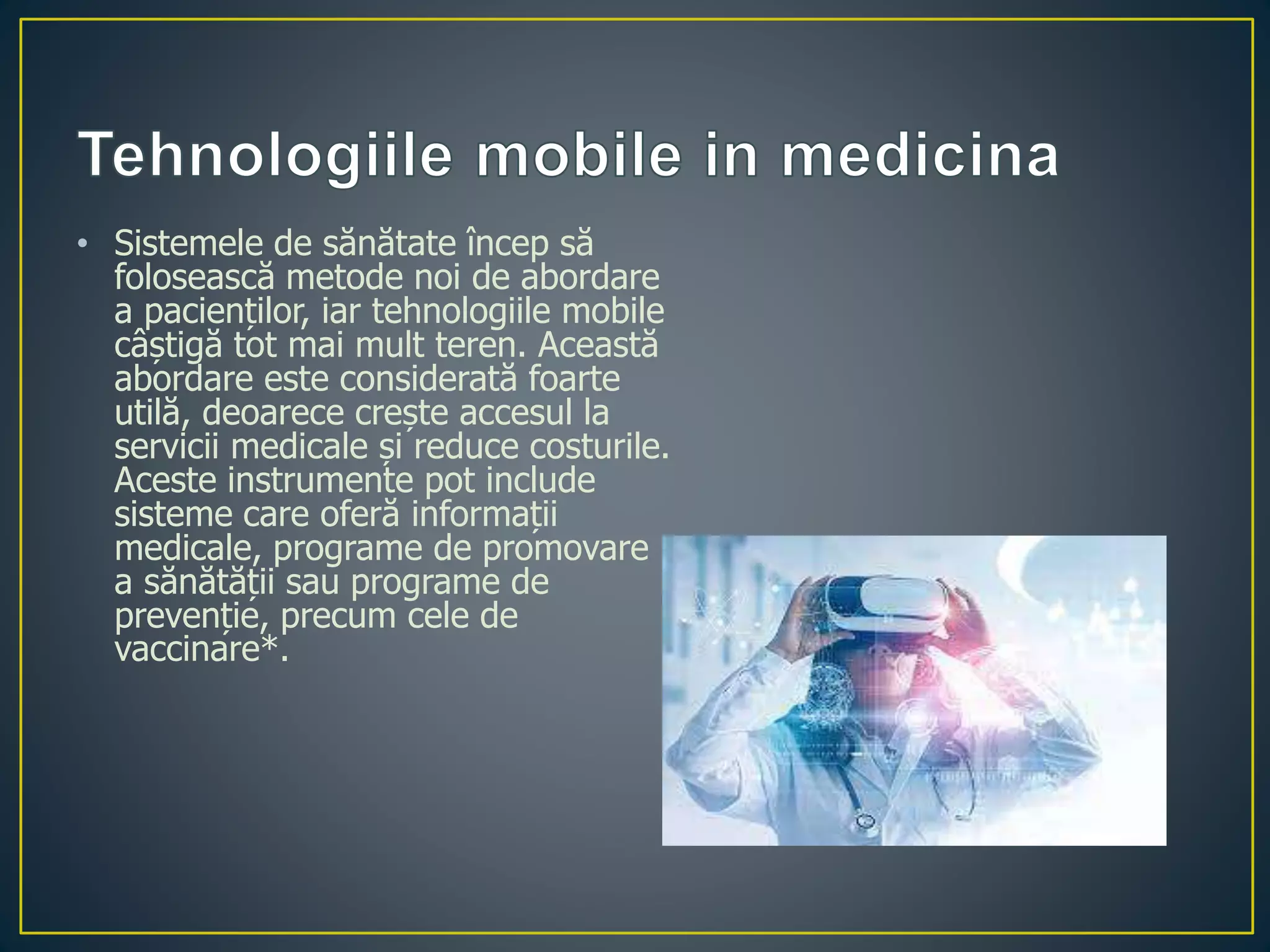 Tehnologii mobile raduta | PPT
