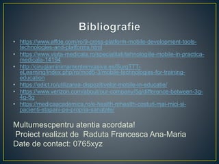 Tehnologii mobile raduta | PPT
