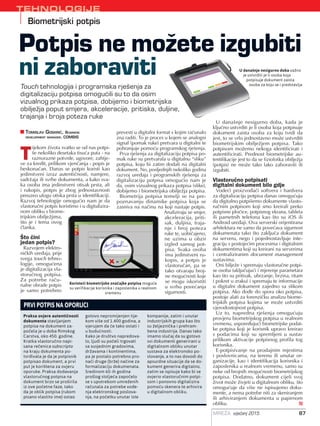 Combis Biometrijski potpis | PDF