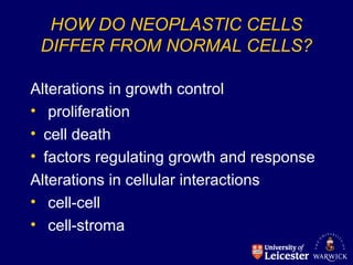 tumor - DEFINITION AND DESCRIPTON | PPT