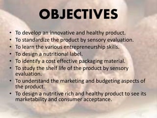 Food product development | PPTX