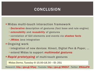Midas: A Declarative Multi-Touch Interaction Framework | PDF
