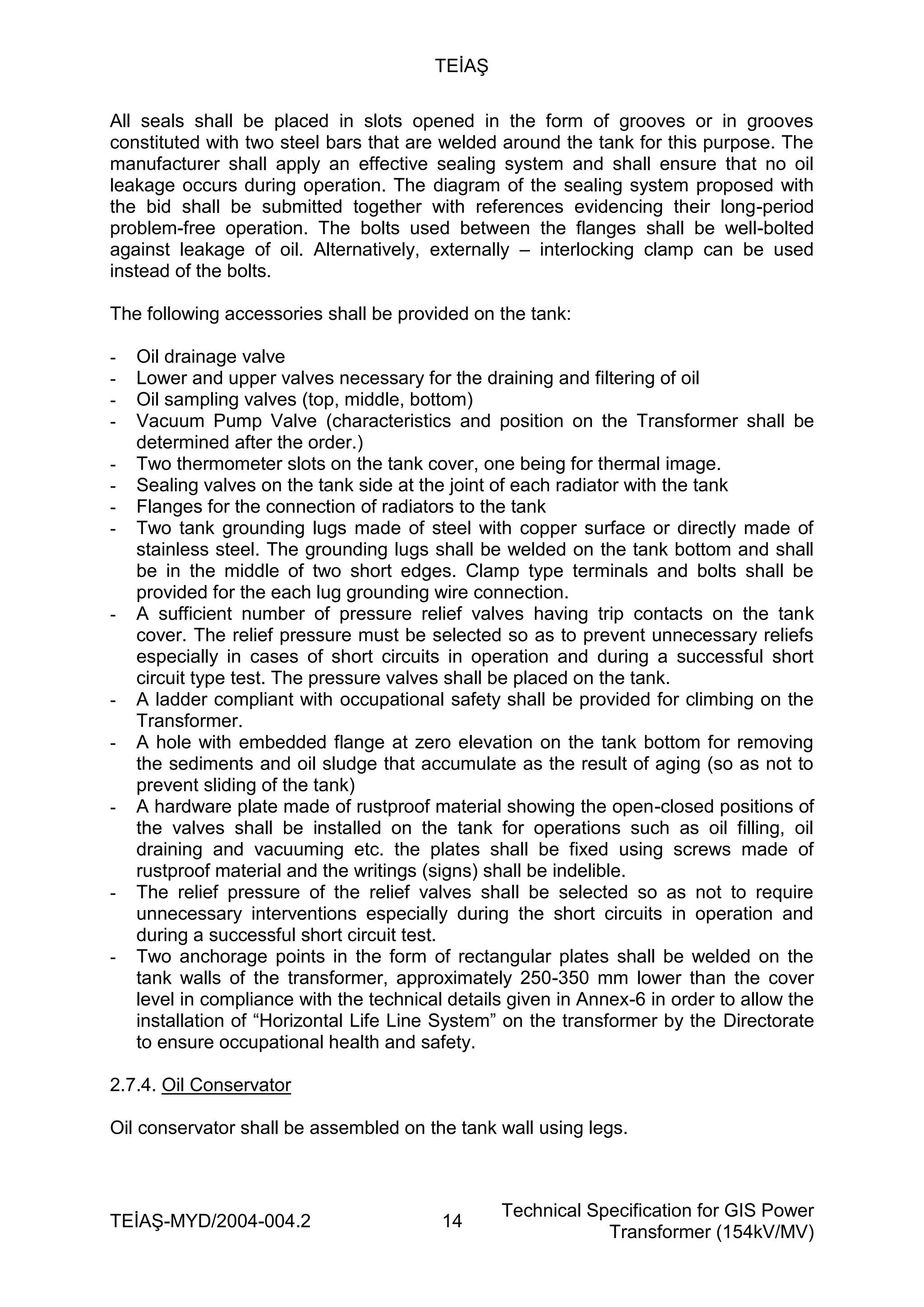 TEİAŞ-MYD-2004-004.2 Technical Specification for GIS Power Transformer (154 kV MV) (PDF).pdf