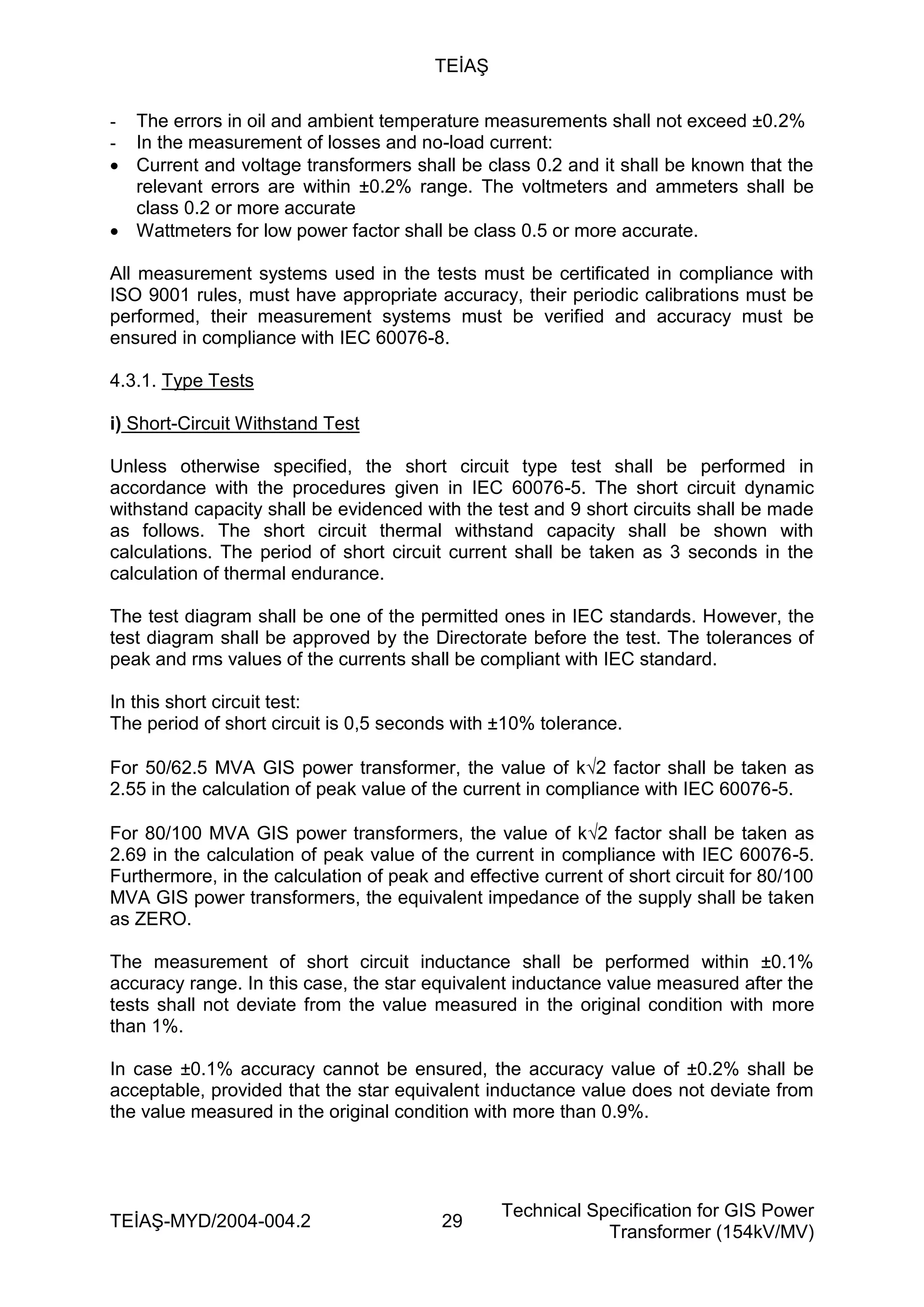 TEİAŞ-MYD-2004-004.2 Technical Specification for GIS Power Transformer (154 kV MV) (PDF).pdf