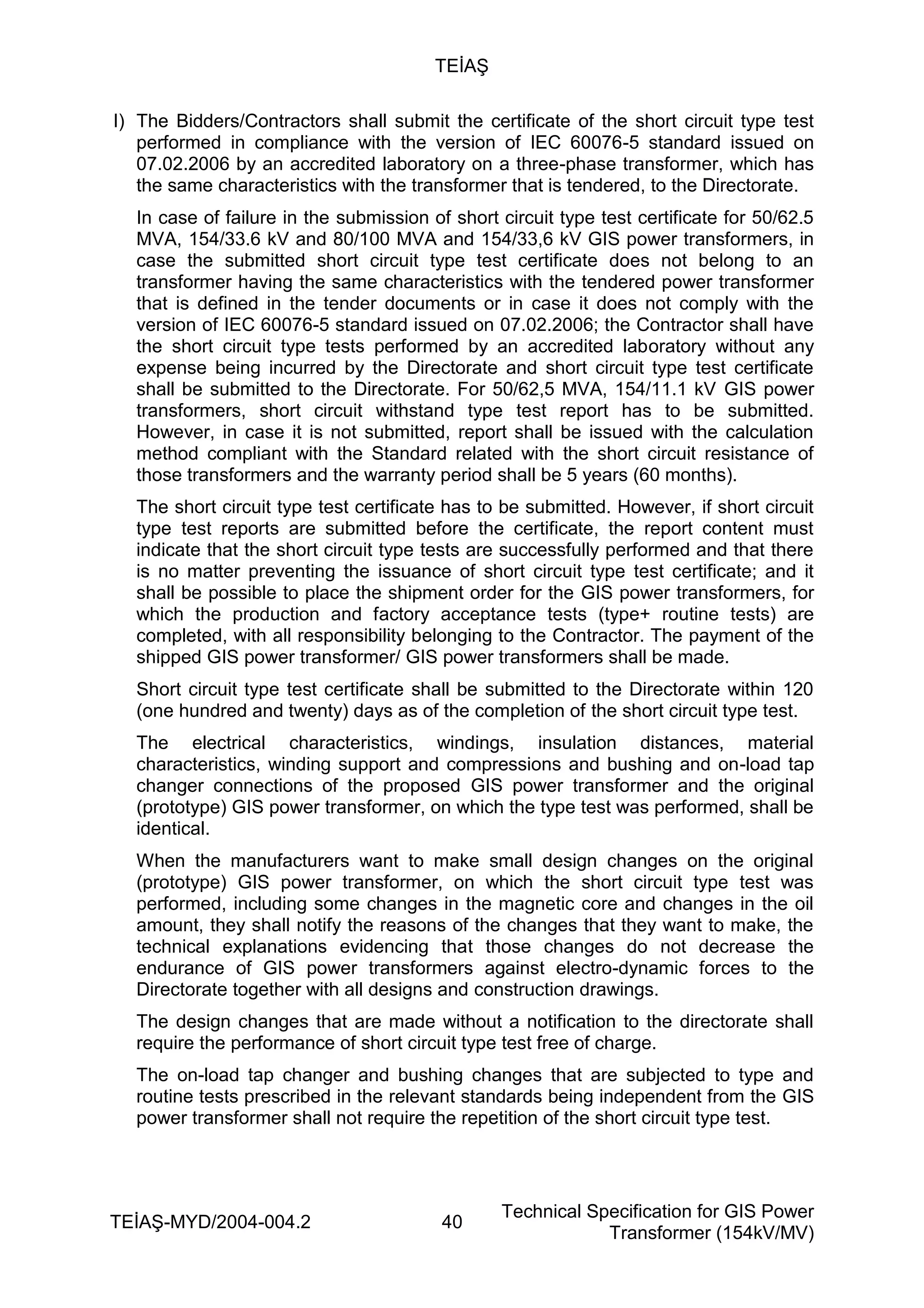 TEİAŞ-MYD-2004-004.2 Technical Specification for GIS Power Transformer (154 kV MV) (PDF).pdf