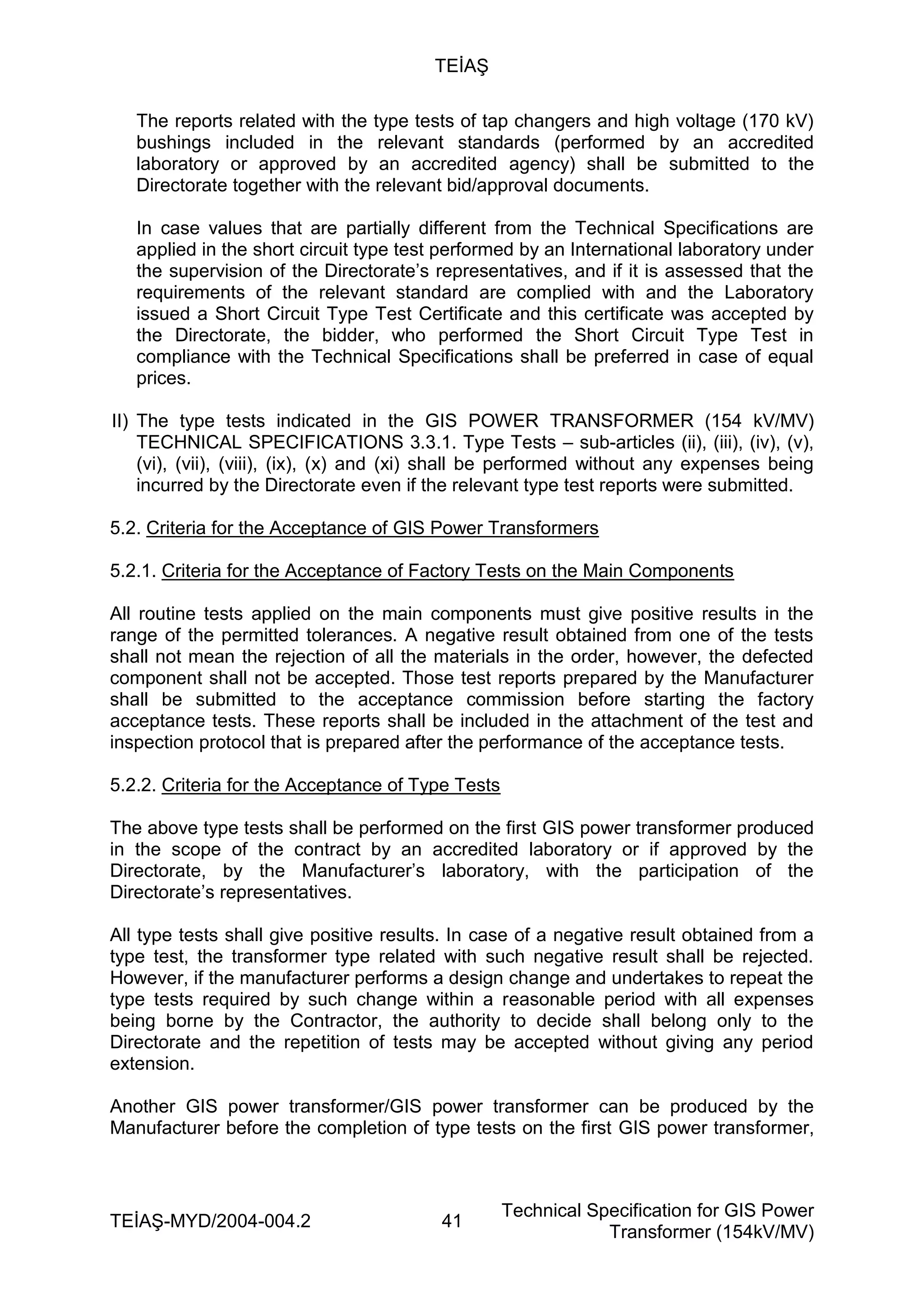 TEİAŞ-MYD-2004-004.2 Technical Specification for GIS Power Transformer (154 kV MV) (PDF).pdf