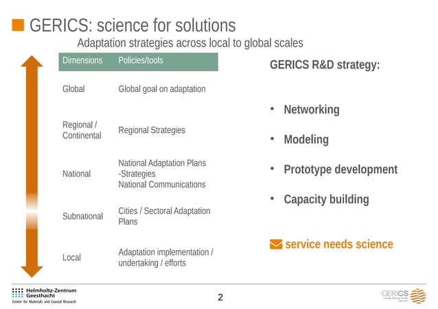 Climate scenario data (GERICS) | PPT