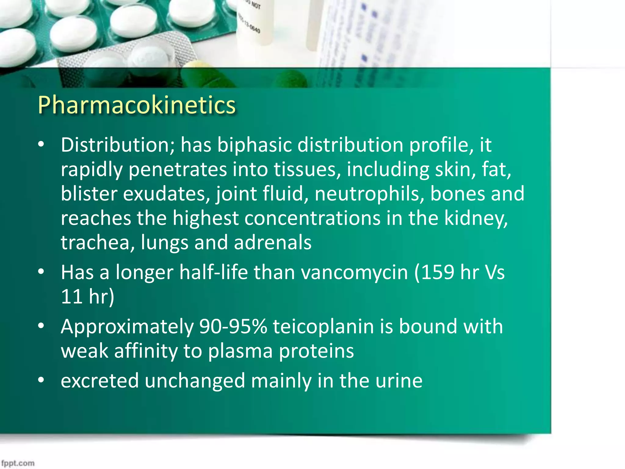 Teicoplanin | PPTX