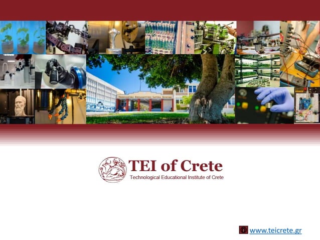 Presentation of TEI Crete | PPT