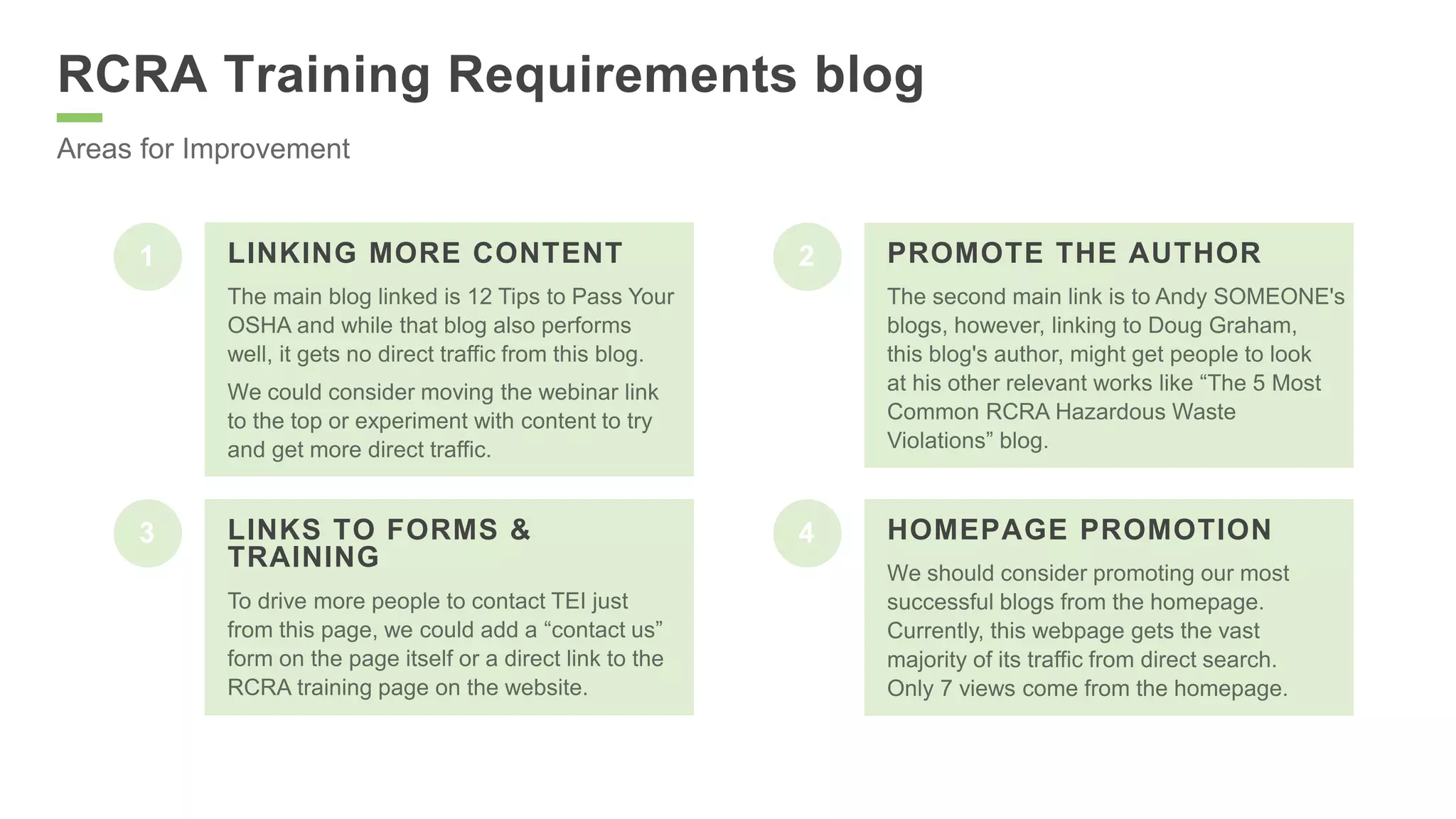 Waste Management Gap Analysis | PPTX