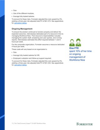 Total Economic Impact of ADP Workforce Now | PDF