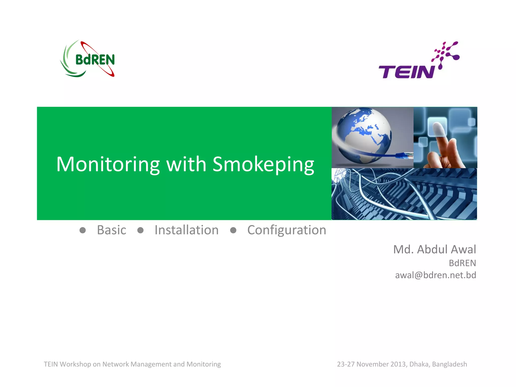 Monitoring with Smokeping | PDF | Computer Networking | Computing