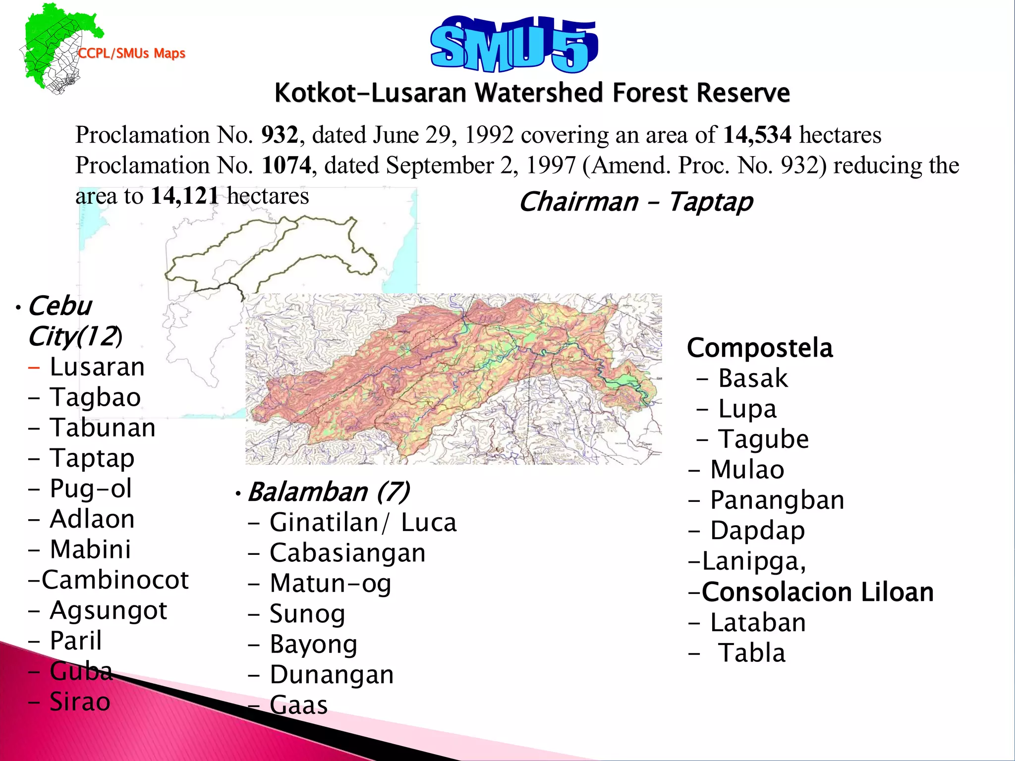 Central Cebu Protected Landscape | PDF