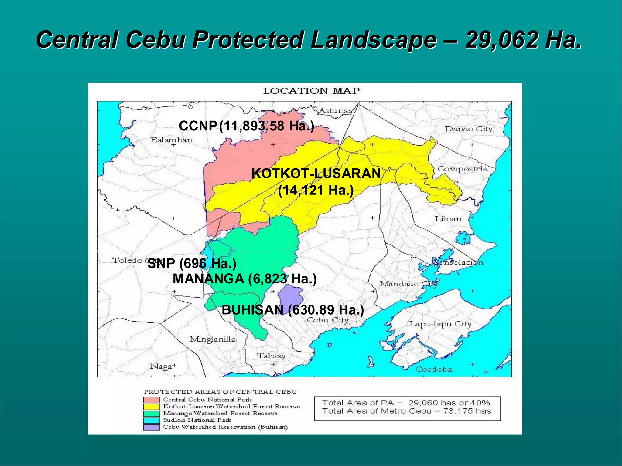Central Cebu Protected Landscape | PDF