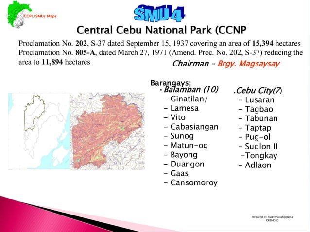 Central Cebu Protected Landscape | PDF | Geography | Science