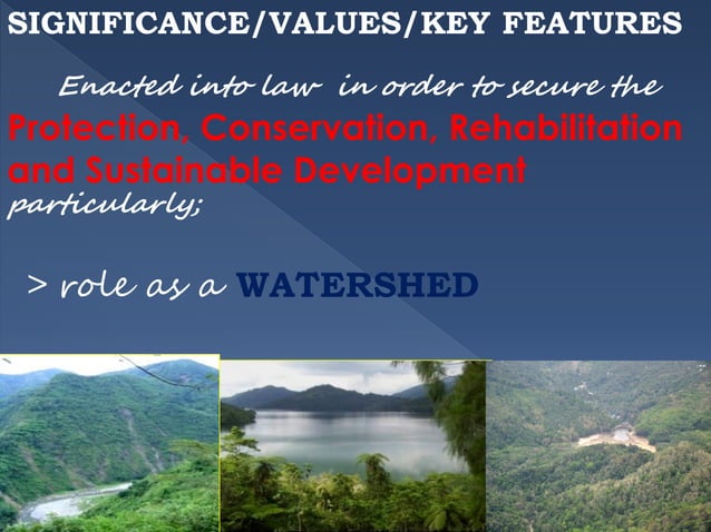 Central Cebu Protected Landscape | PDF | Geography | Science