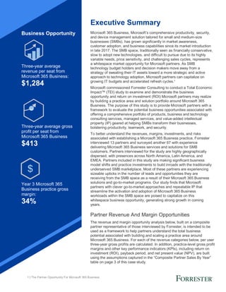 Tei partner opportunity for microsoft 365 business july 2018 | PDF