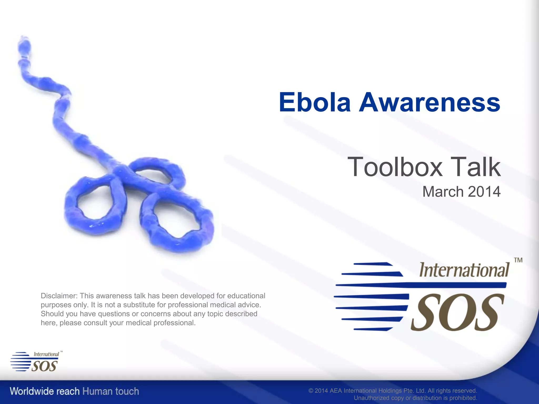 Ebola Awareness | PPT