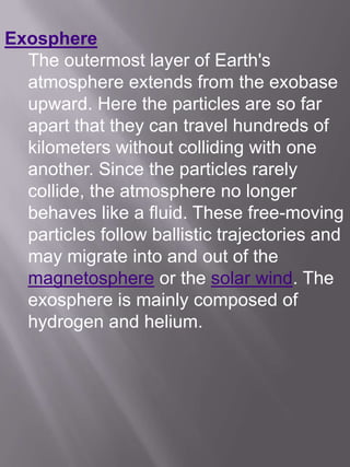 Layers of Atmosphere | PPTX | Weather | Science