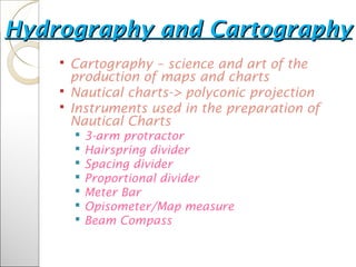 Hydrography :Sounding Instrument | PPT