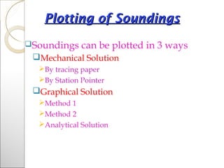Hydrography :Sounding Instrument | PPT