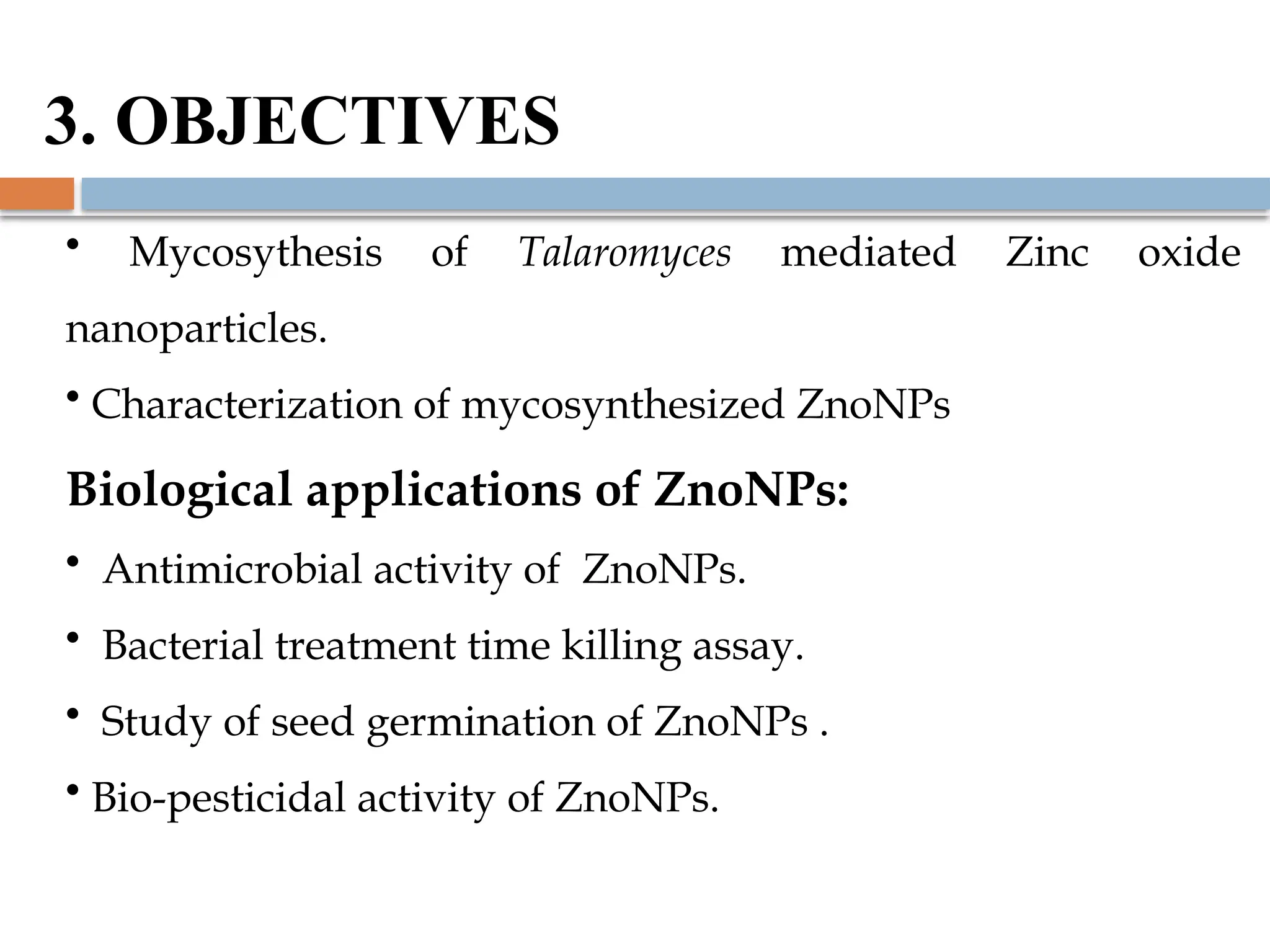 Characterization of Talaromyces islandicus mediated zinc oxide nano ...