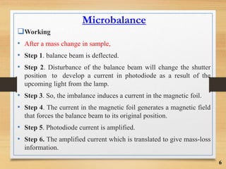 Thermo gravimetric Analysis | PPTX