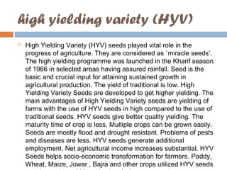 USING BETTER SEEDS | PPT