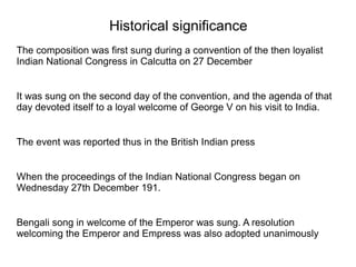IMPORTANCE OF NATIONAL ANTHEM | PPT