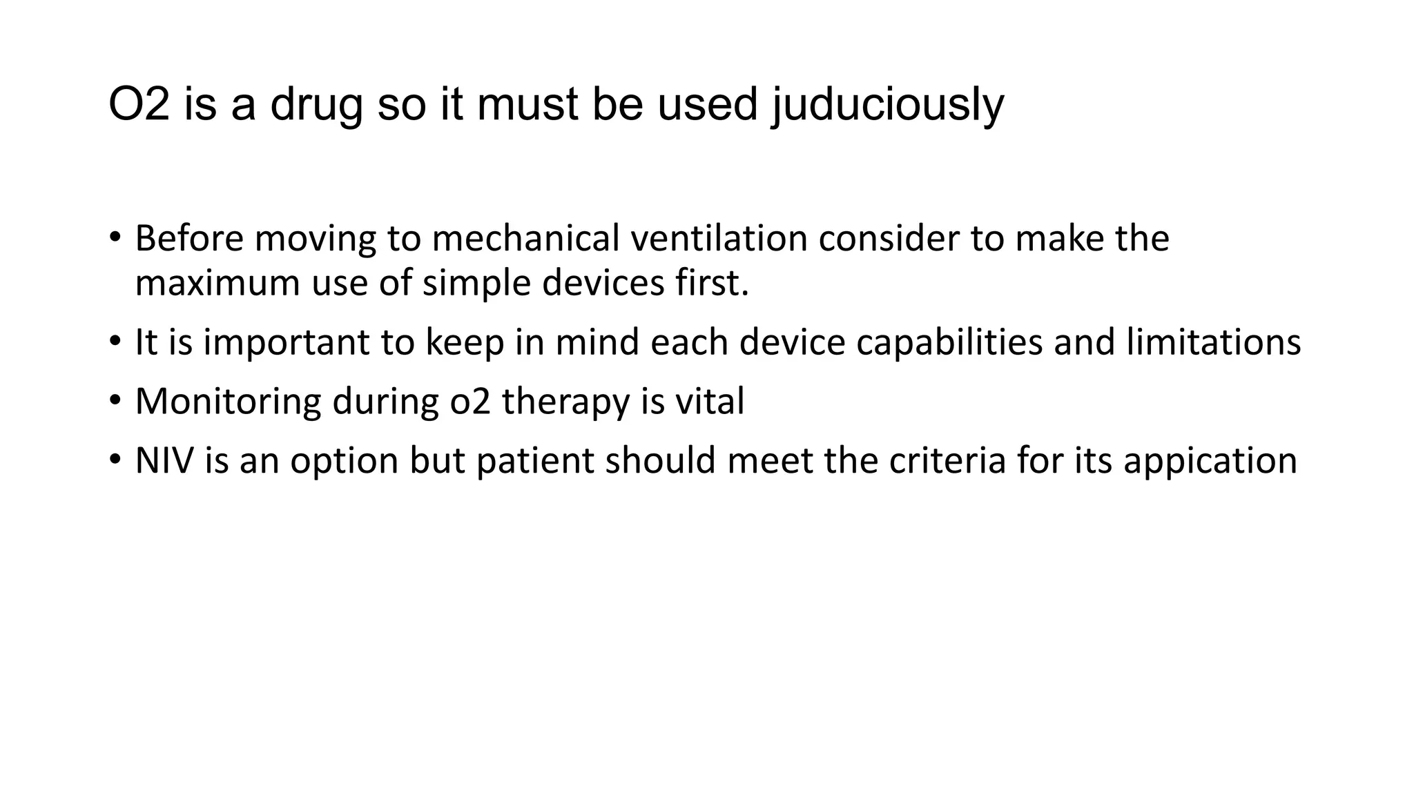 oxygen delivery system | PPTX