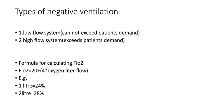 oxygen delivery system | PPTX
