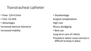 oxygen delivery system | PPTX