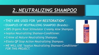 Tejas sonawane differen types of shampoos | PPT