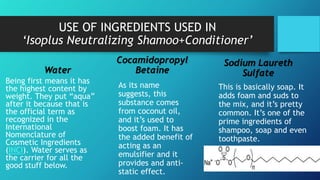 Tejas sonawane differen types of shampoos | PPT