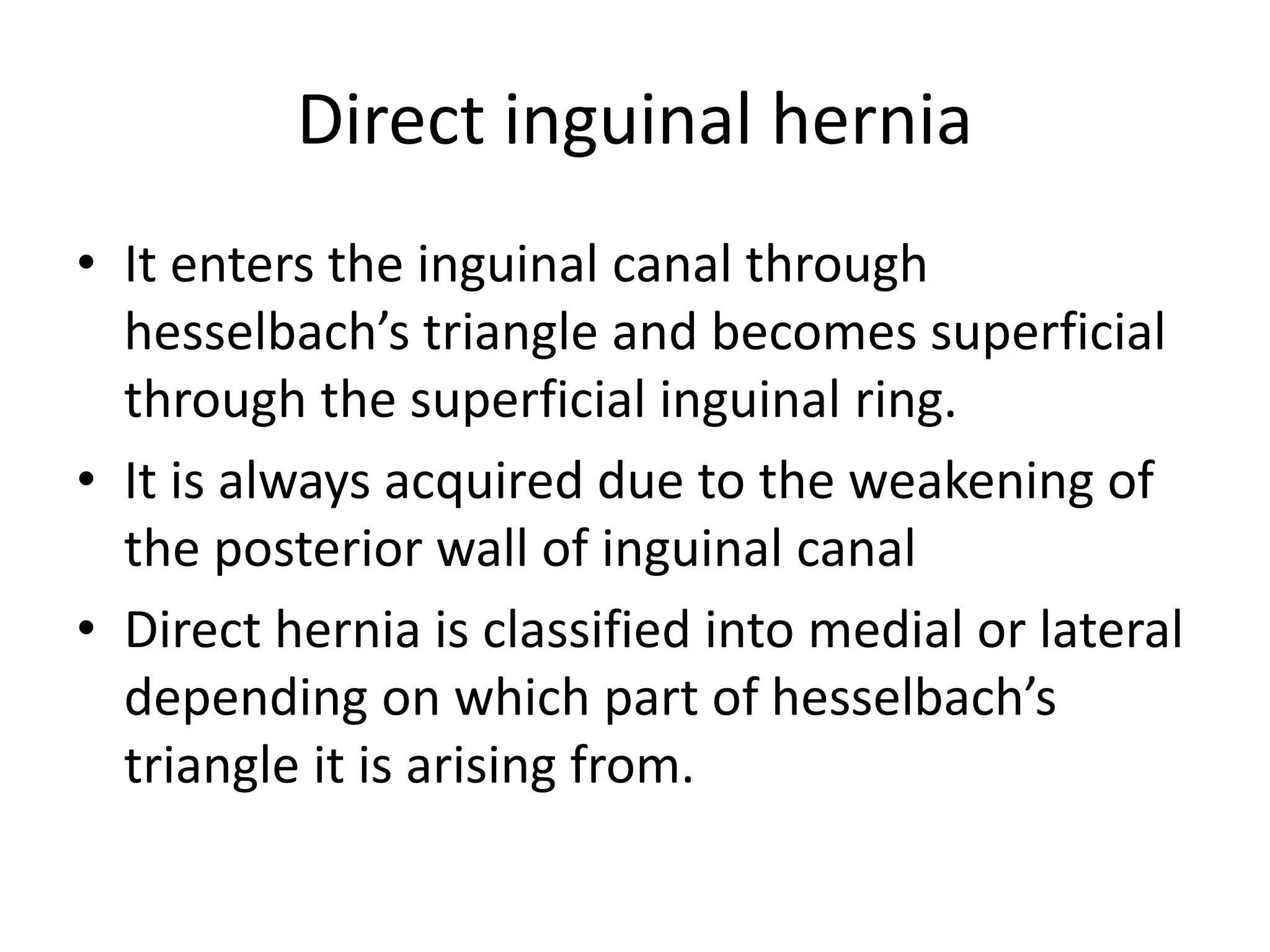 clinical features of inguinal hernia | PPTX