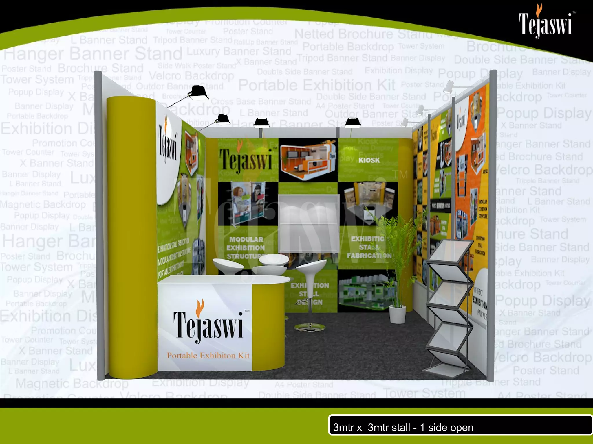 3 Meter x 3 meter Exhibition Stall Solution | PDF