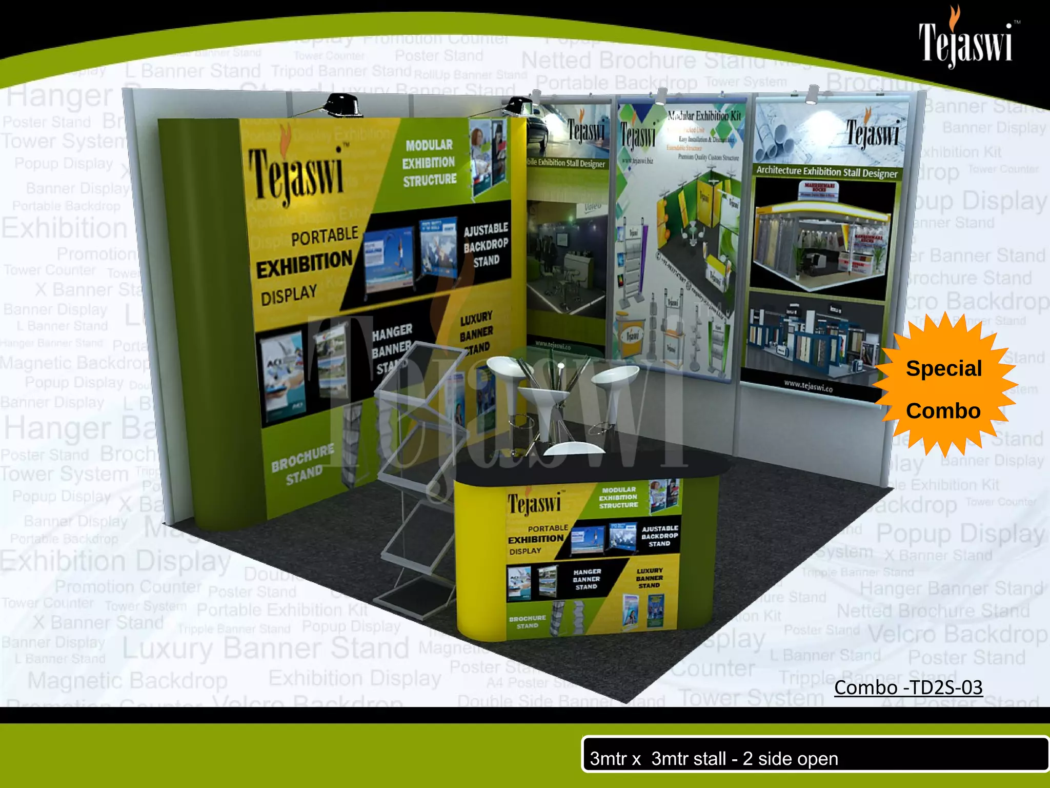 3 Meter x 3 meter Exhibition Stall Solution | PDF