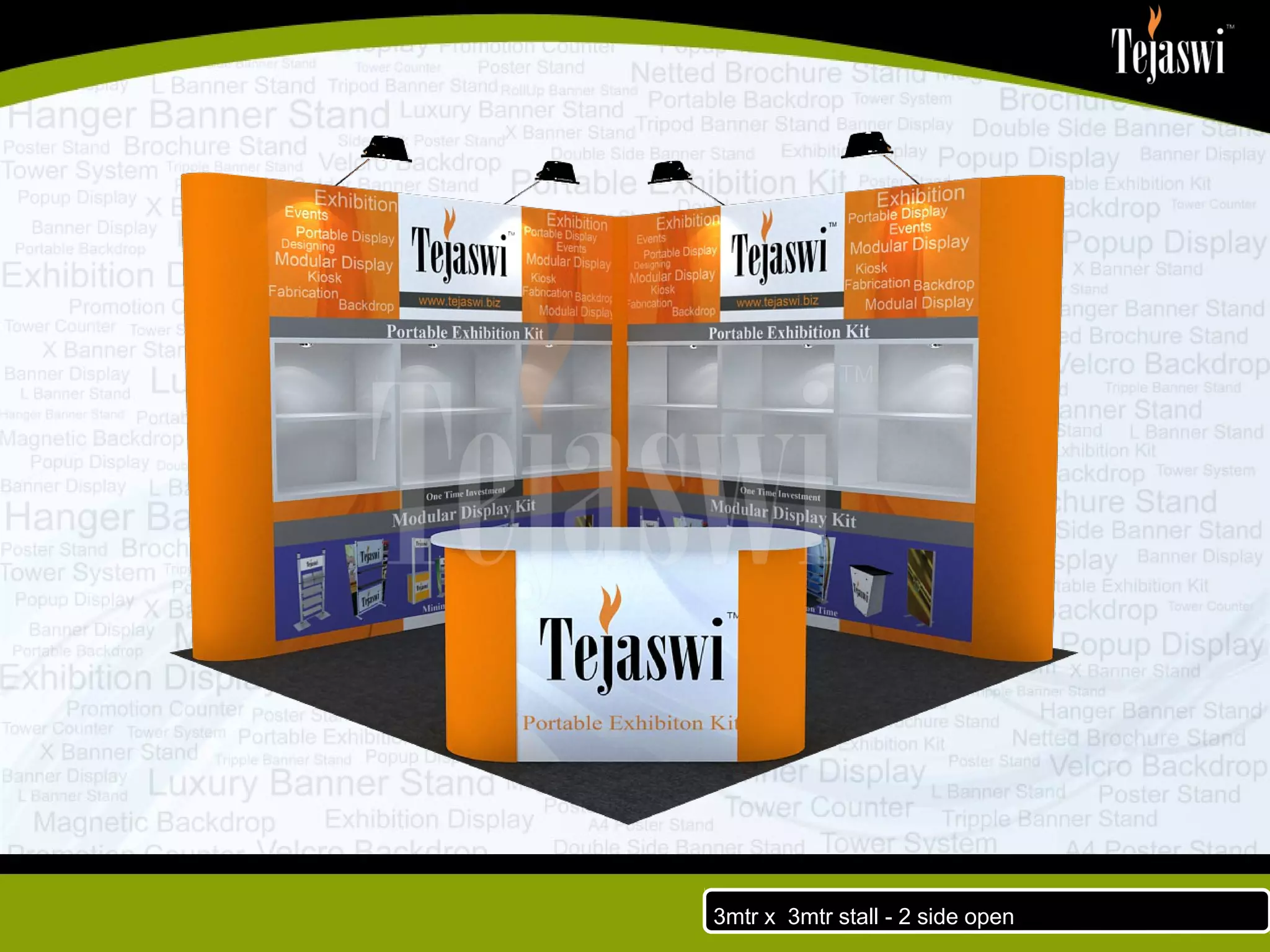 3 Meter x 3 meter Exhibition Stall Solution | PDF